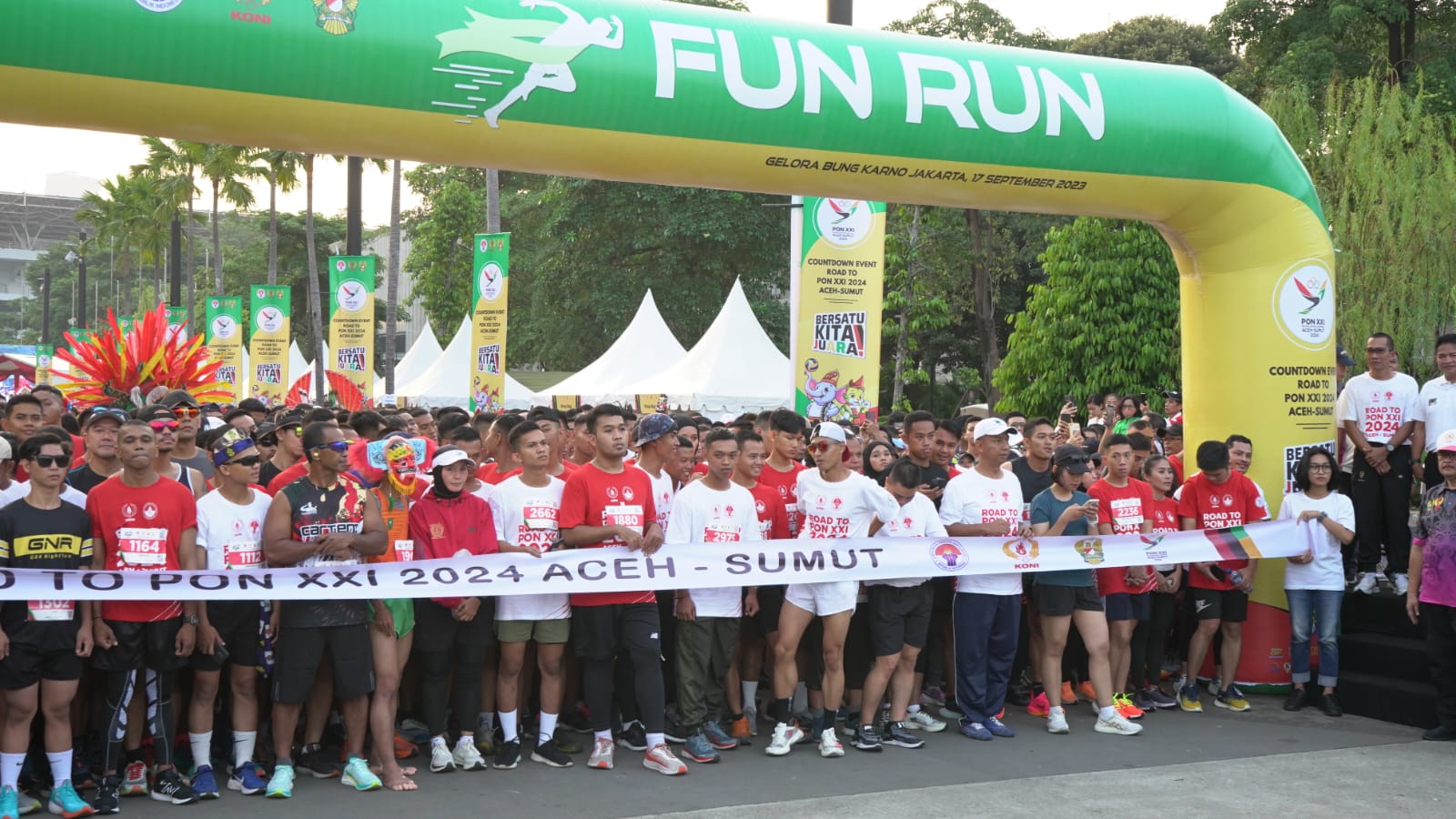 Wellous Indonesia dukung Fun Run KONI countdown satu tahun jelang PON 2024 | wellous-indonesia ...