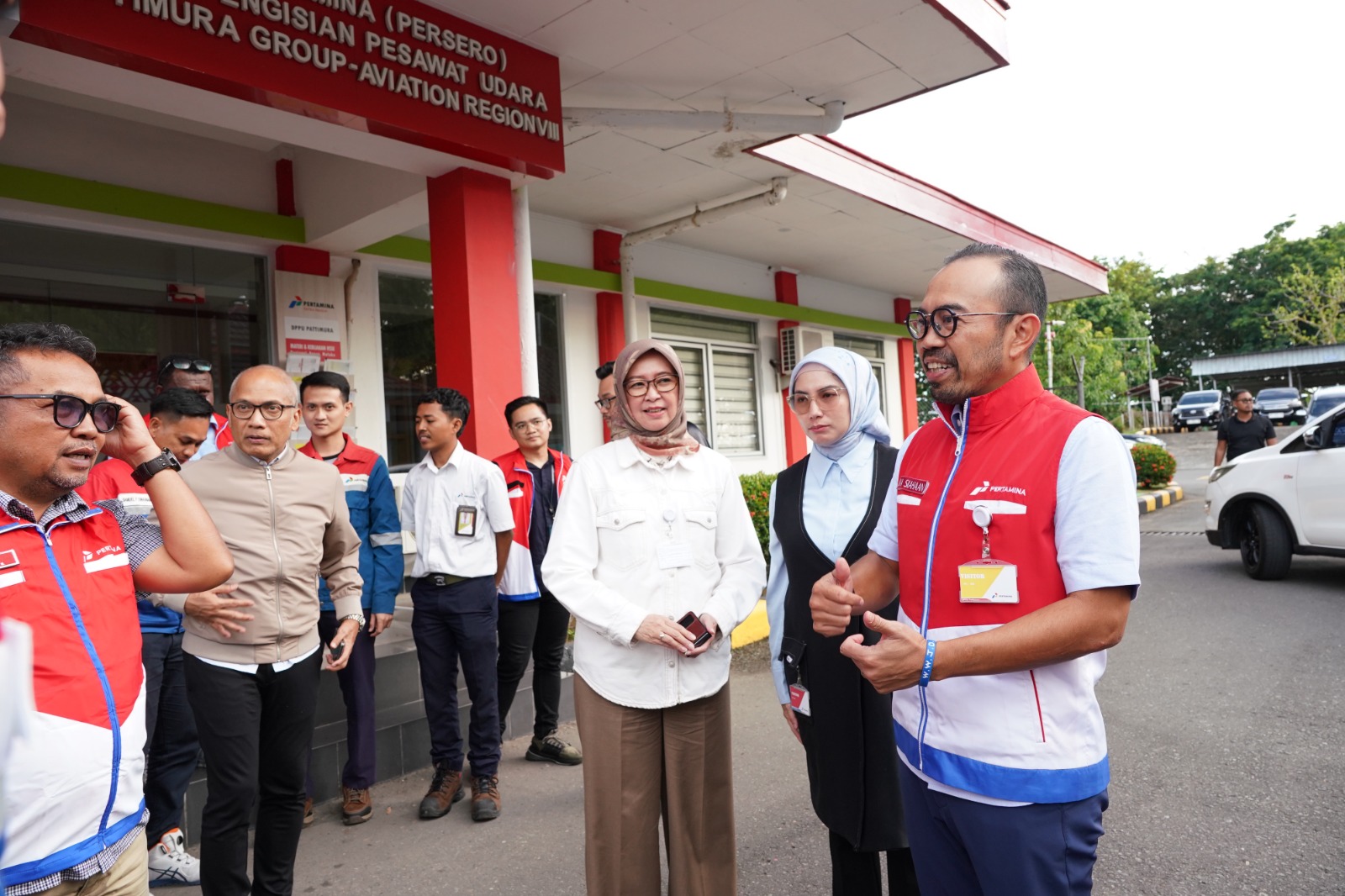 Dirut PPN dan Kepala BPH Migas tinjau AFT Pattimura Ambon | dirut-ppn ...