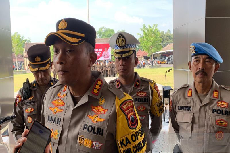 Polres siapkan 171 personel pada Operasi Keselamatan Candi 2024