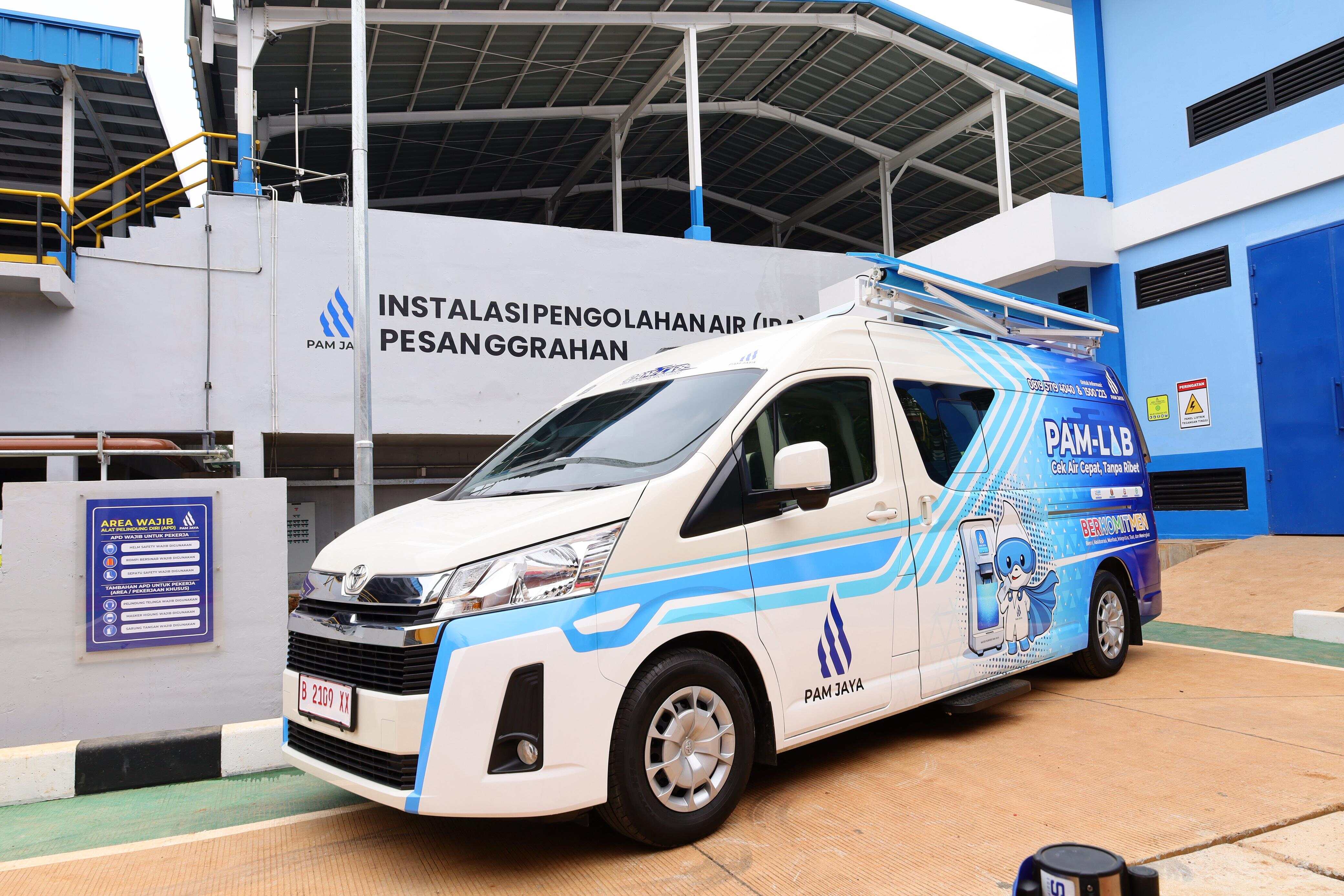 PAM JAYA Gaspol, luncurkan IPA baru dan aplikasi canggih serta mobile lab modern